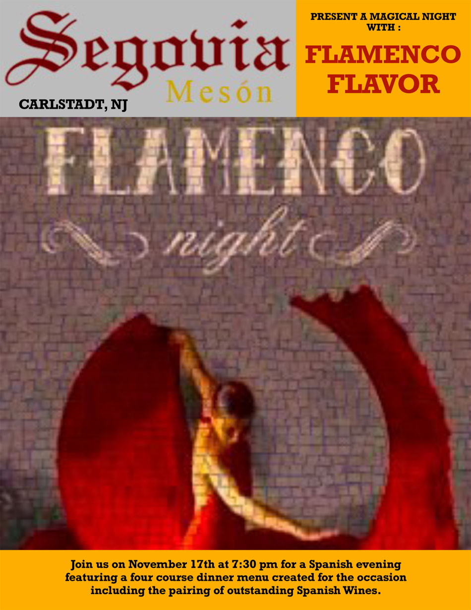 Menus | Segovia Meson